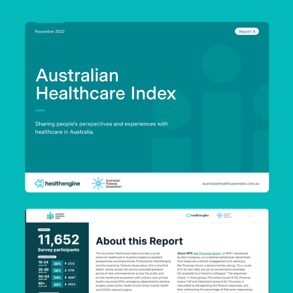 The 4th Australian Healthcare Index delivers new patient learnings ...